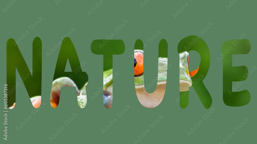 Text Cut Out Overlay Stock Template | Adobe Stock