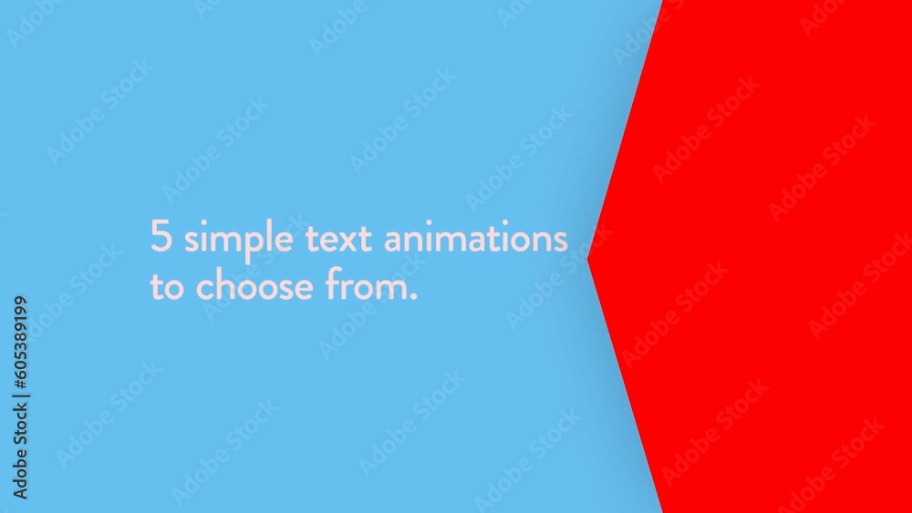 Dynamic Text Flow with Arrow Motion Stock Template | Adobe Stock