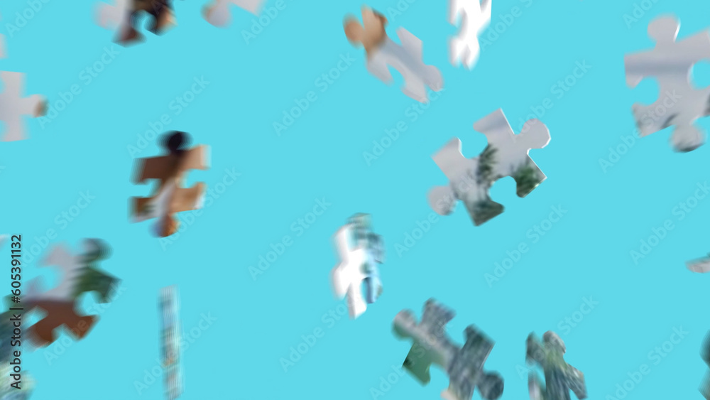 Puzzle Media Animation Stock Template | Adobe Stock