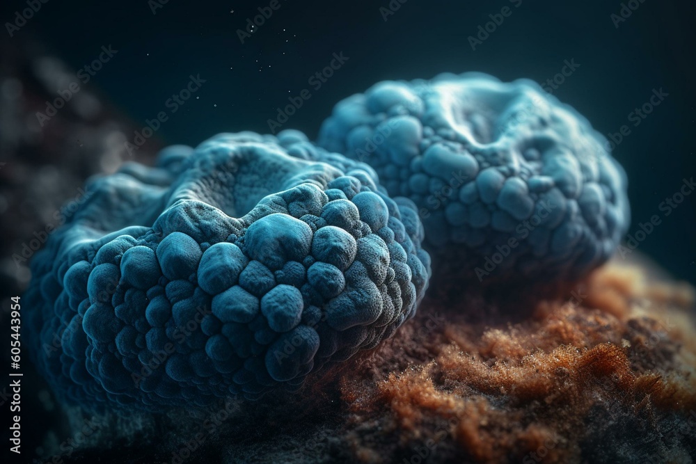 ภาพประกอบสต็อก Thyroid nodules - hot and cold nodules. Generative AI ...