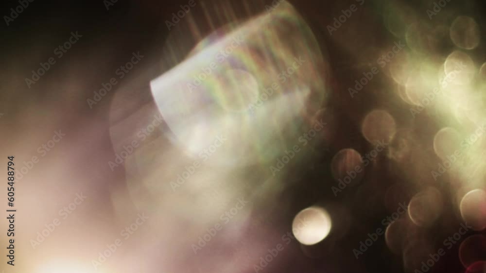 Light organic leaks effect background animation stock footage. Lens ...