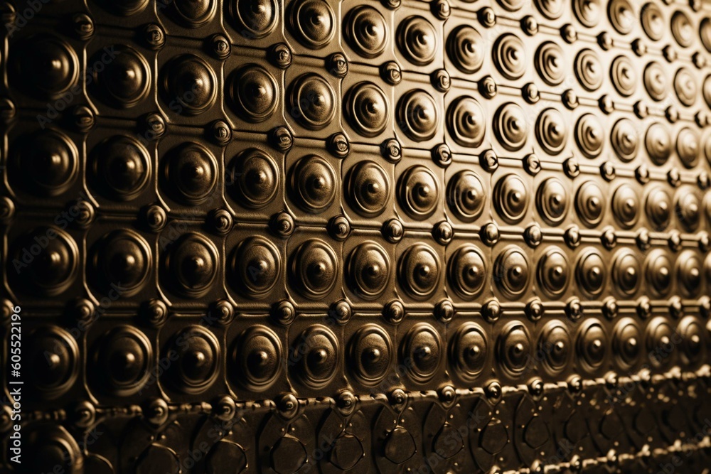 Seamless tile of small engine turned gold metal texture. Generative AI ...