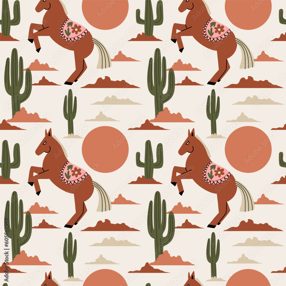 Vintage Cowboy Wallpaper