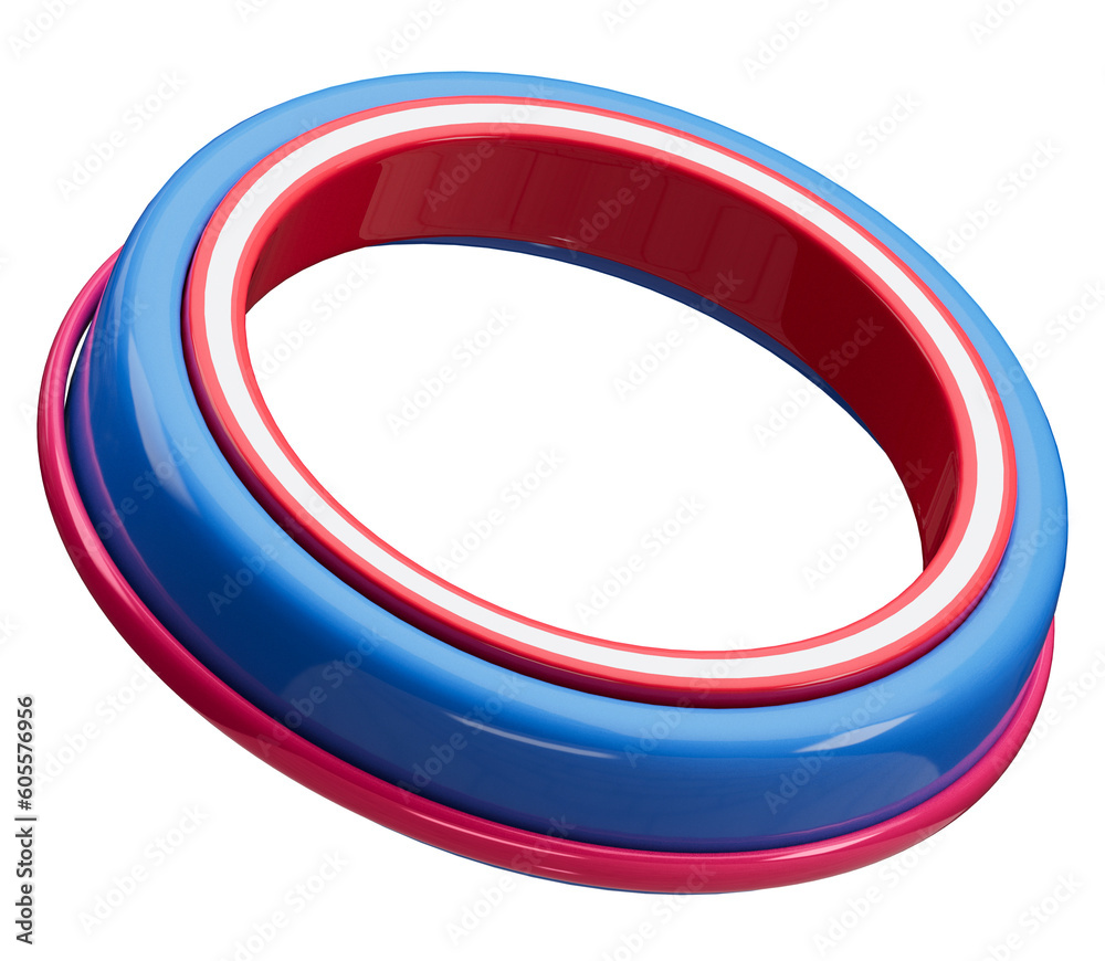 Round frame icon 3d render cutout Stock Illustration | Adobe Stock