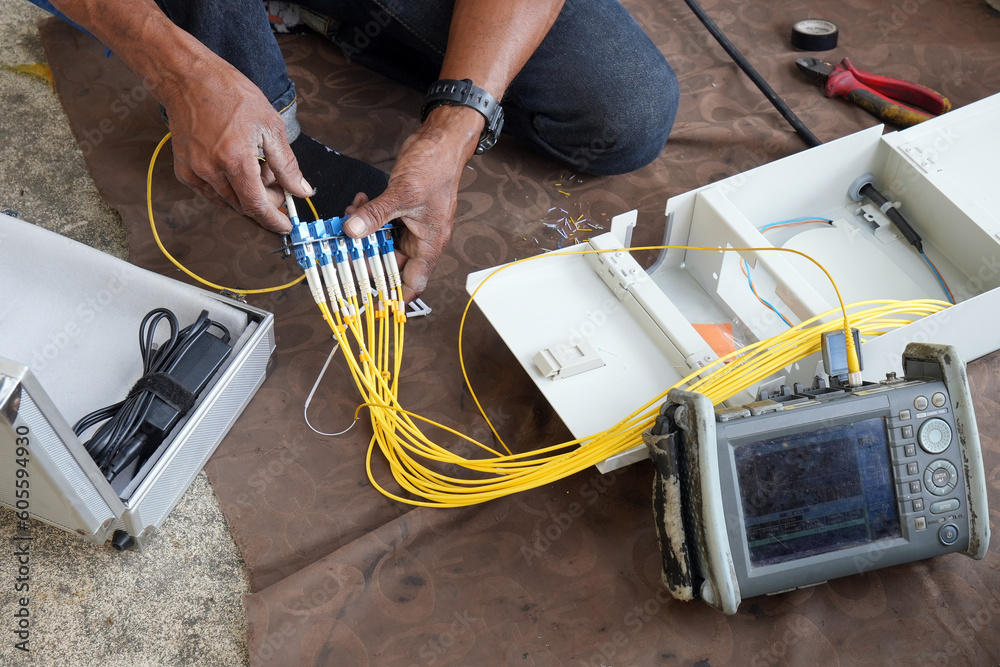 broken, cable, closeup, communication, component, concept, connection ...