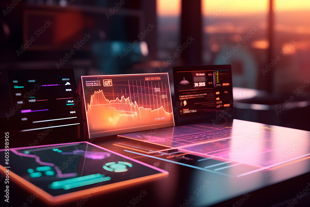 Management System to make report metrics connected to database ...