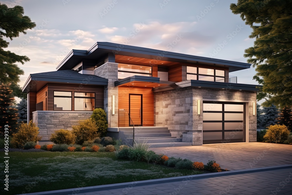 Avant-Garde Layout and Natural Stone Entrance of Newly Developed ...