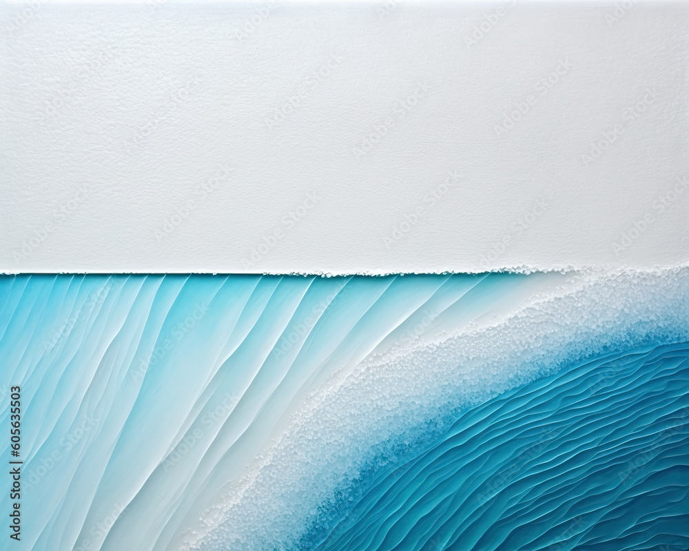 Abstract ocean beach paint background. Creative abstract water blue sea ...