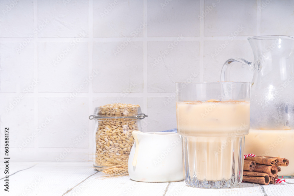 Agua de cebada, spanish, mexican barley orzo fresca, Barley Horchata de ...