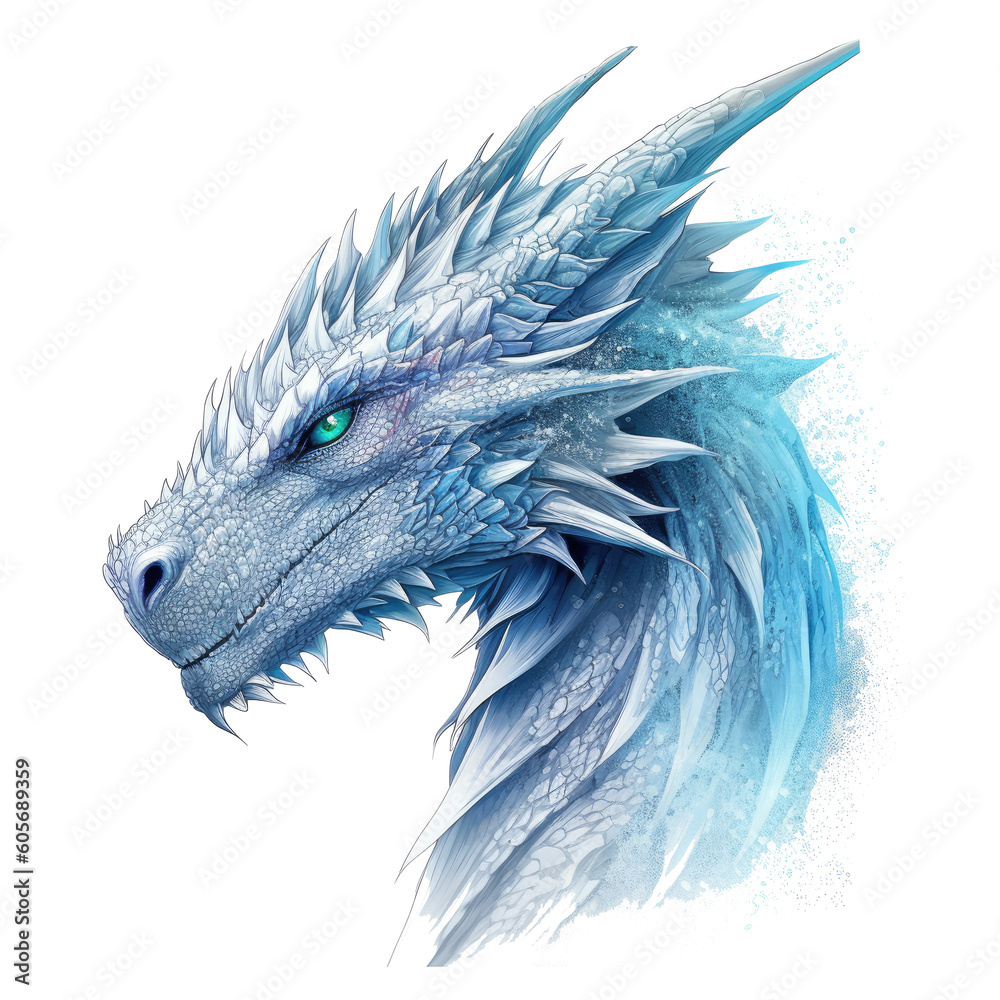 Majestic Avian Dragon with Beautiful Feathers, Powerful Build, and ...