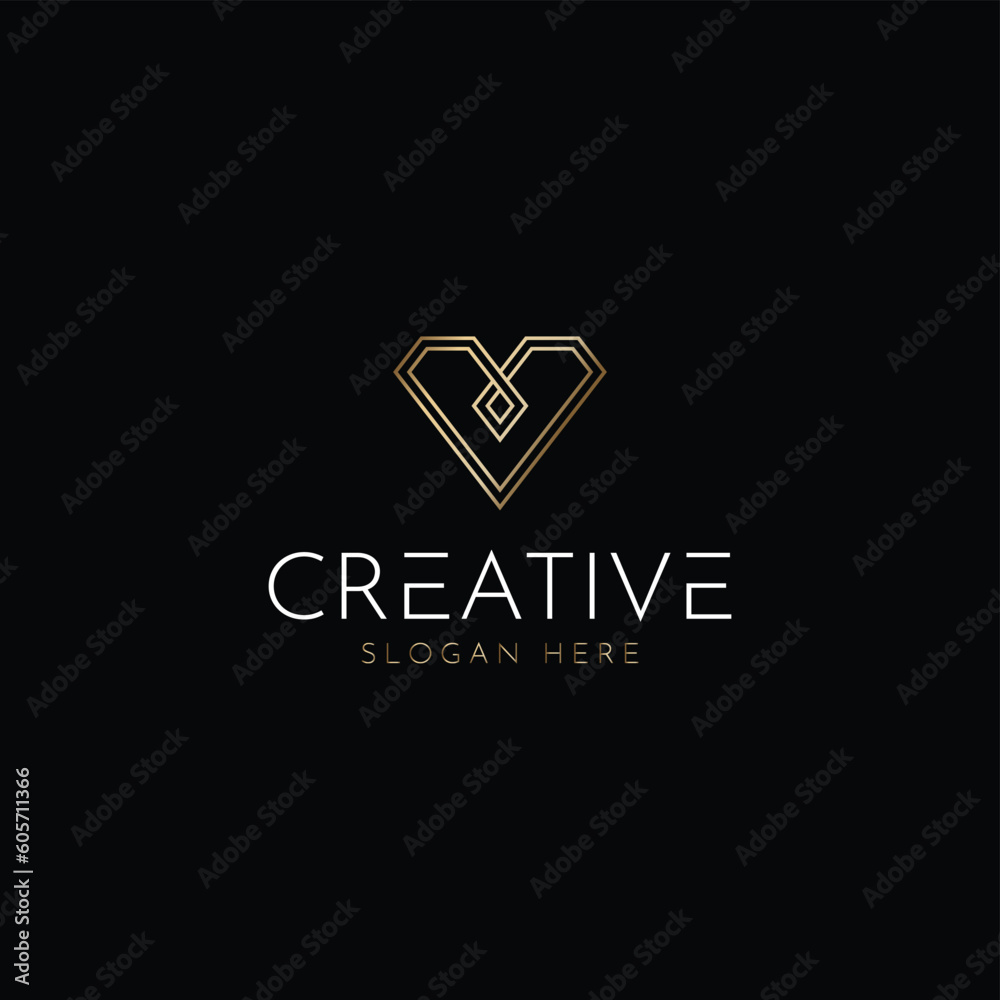 Diamond shape Design a luxury fashion logo, solutions for brand ...