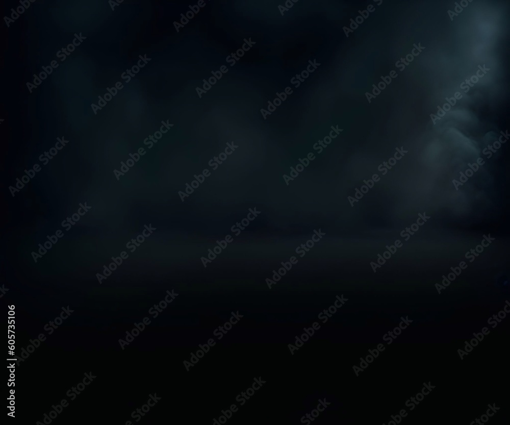 Scary smoke and fog atmospheric background with ghosts generative ai ...