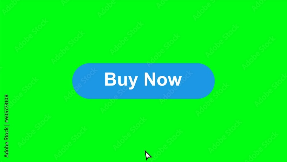 simple animation of cursor icon clicking buy now button. pack of ...
