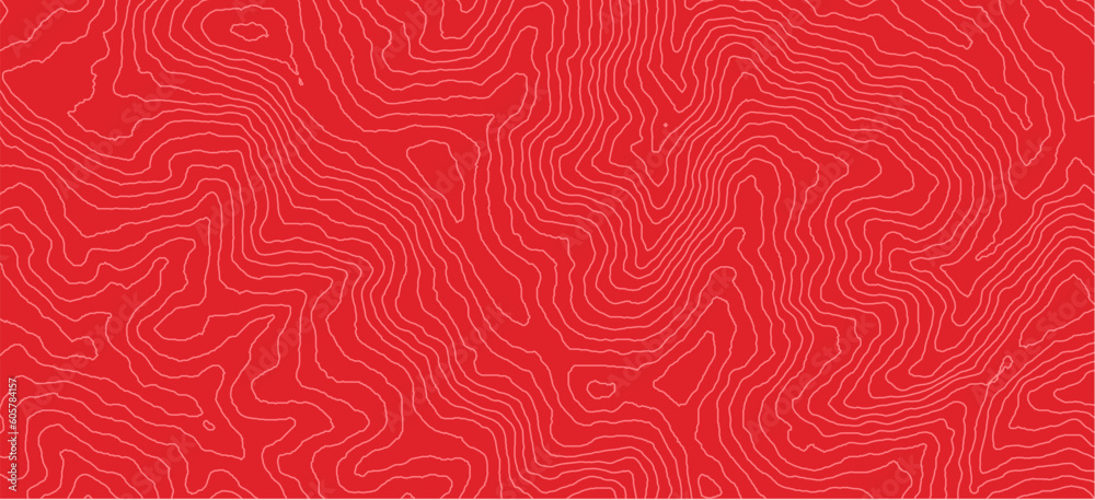 Topographic map pattern contour background geography landscape. 3d land ...