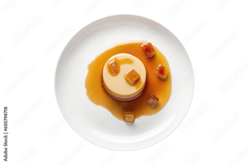 ภาพประกอบสต็อก Manjar Blanco Caramelized Condensed Milk Dessert ...