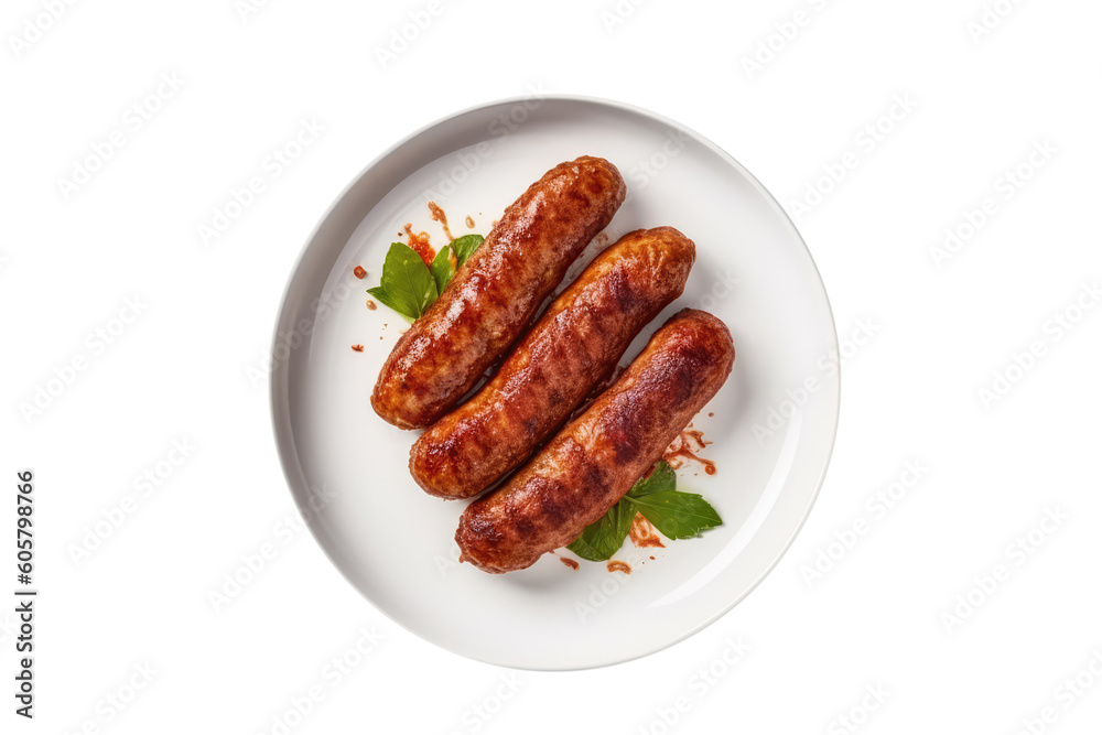 Merguez Sausage, Moroccan Cuisine. Isolated On Transparent Background ...