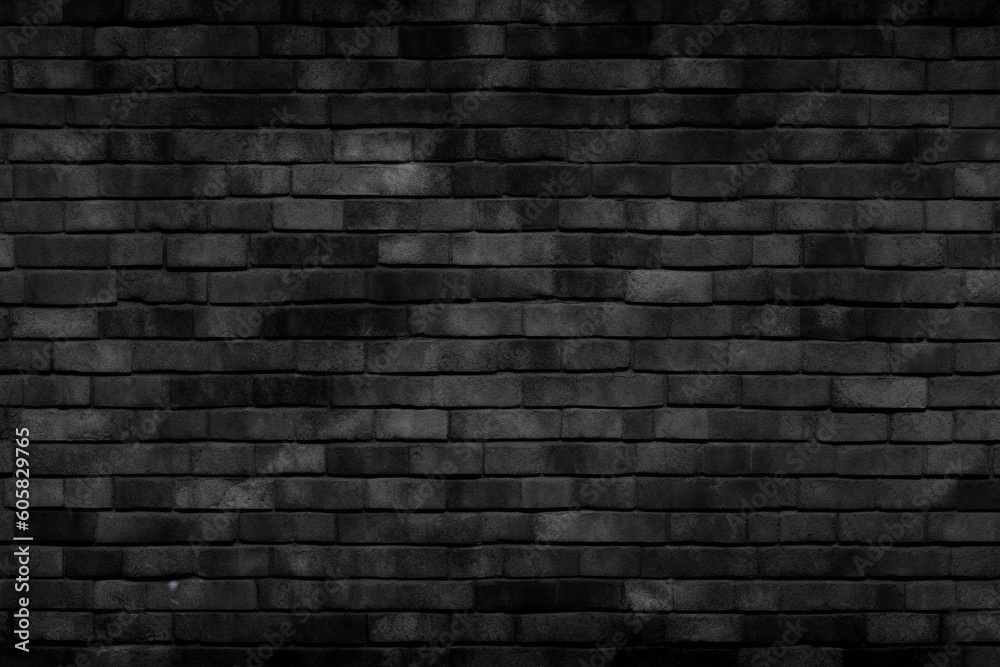 ภาพประกอบสต็อก wallpaper for seamless dark black rough old subway brick ...