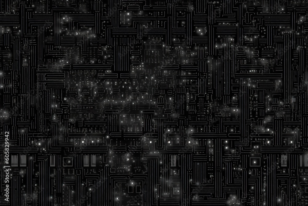 wallpaper for seamless electronics circuit board and computer chips ...