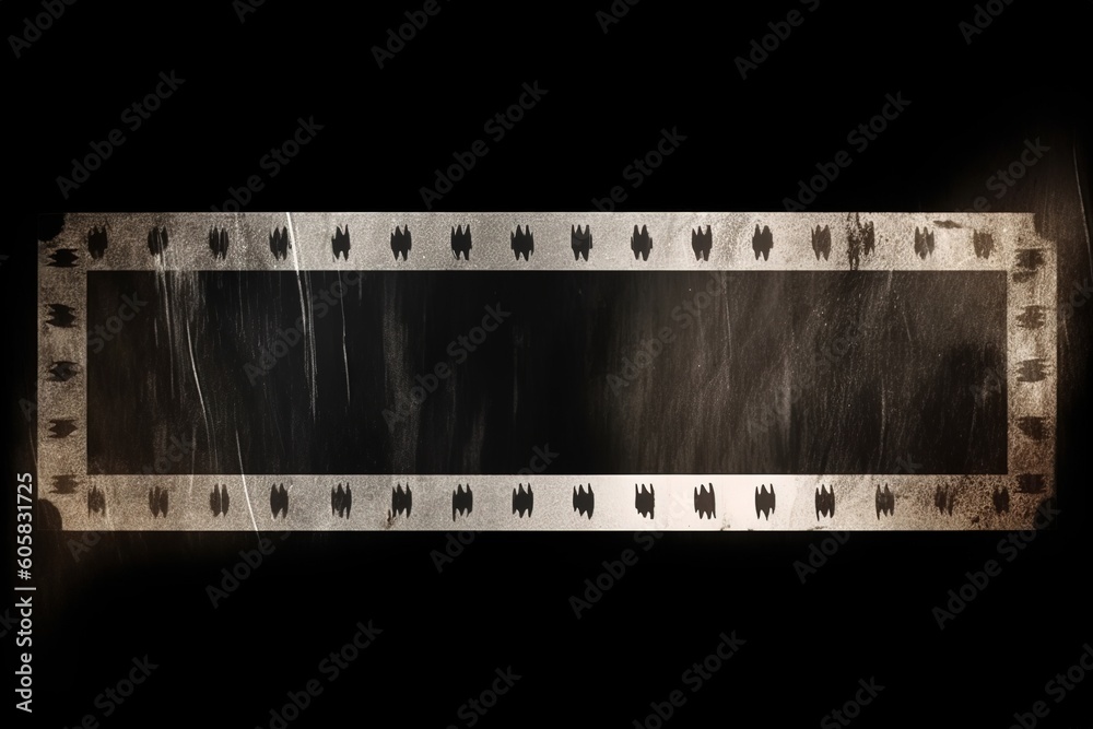 wallpaper for vintage grungy film frame isolated on transparent ...