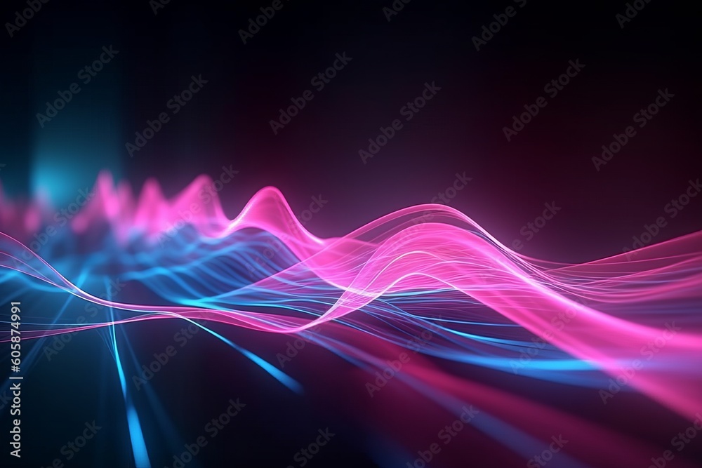 Dynamic Neon Abstraction: A Sci-Fi Wallpaper with High-Speed Data ... Dynamic Neon Abstraction: A Sci-Fi Wallpaper with High-Speed Data ...