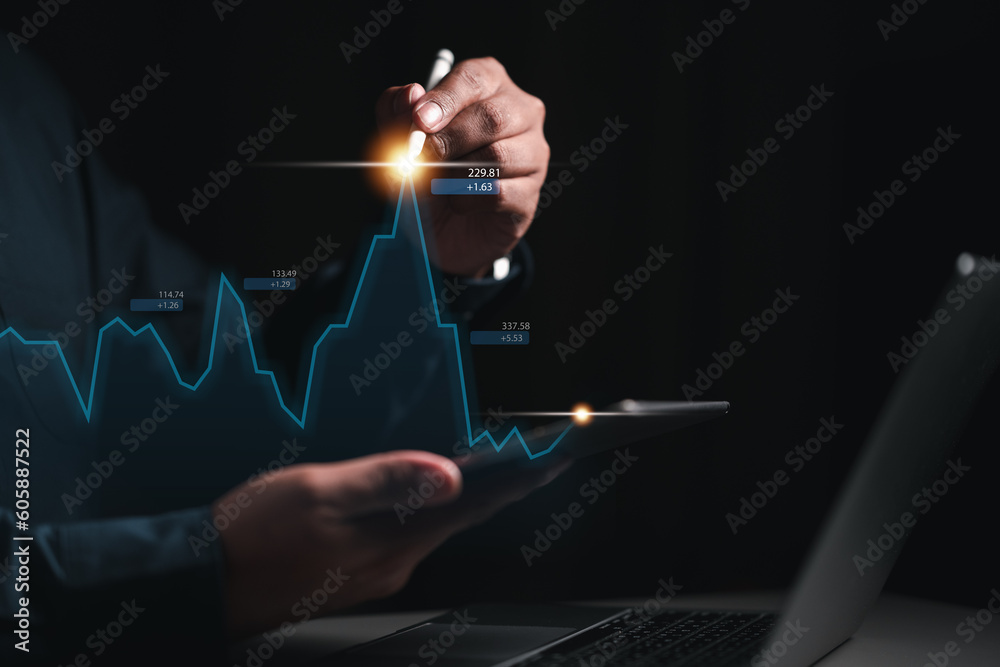 financial, finance, investment, chart, graph, invest, interface ...