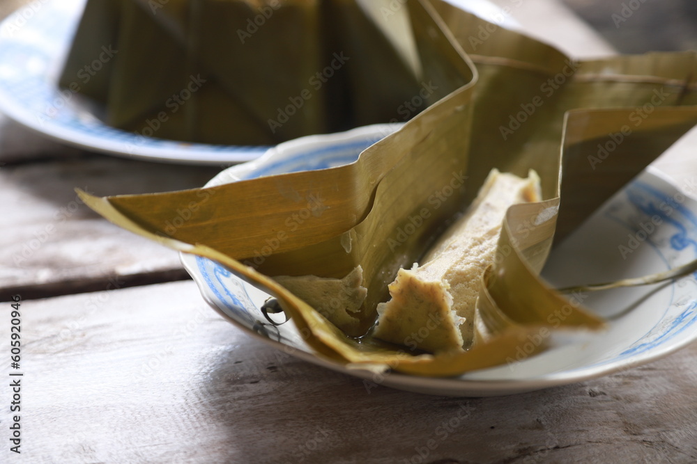 Barongko is a typical food from the Makassar Bugis tribe in South ...