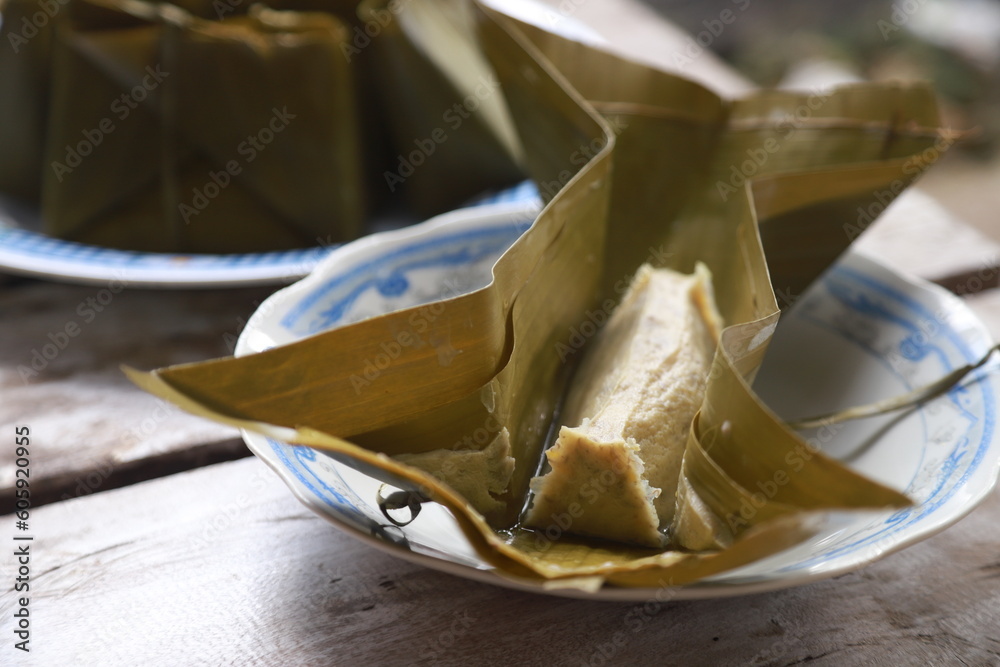 Barongko is a typical food from the Makassar Bugis tribe in South ...