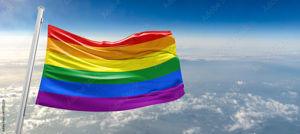 LGBT Pride flag The rainbow flag, also known as the gay pride or simply ...