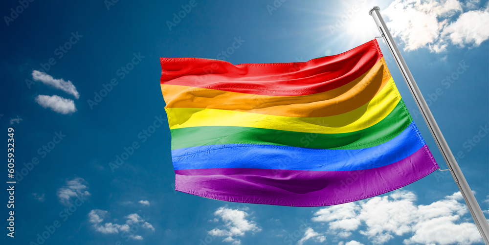 LGBT Pride flag The rainbow flag, also known as the gay pride or simply ...