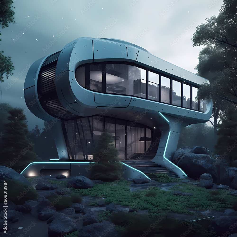 Architectural Marvels Unveiled: Captivating Images of Futuristic Homes ...