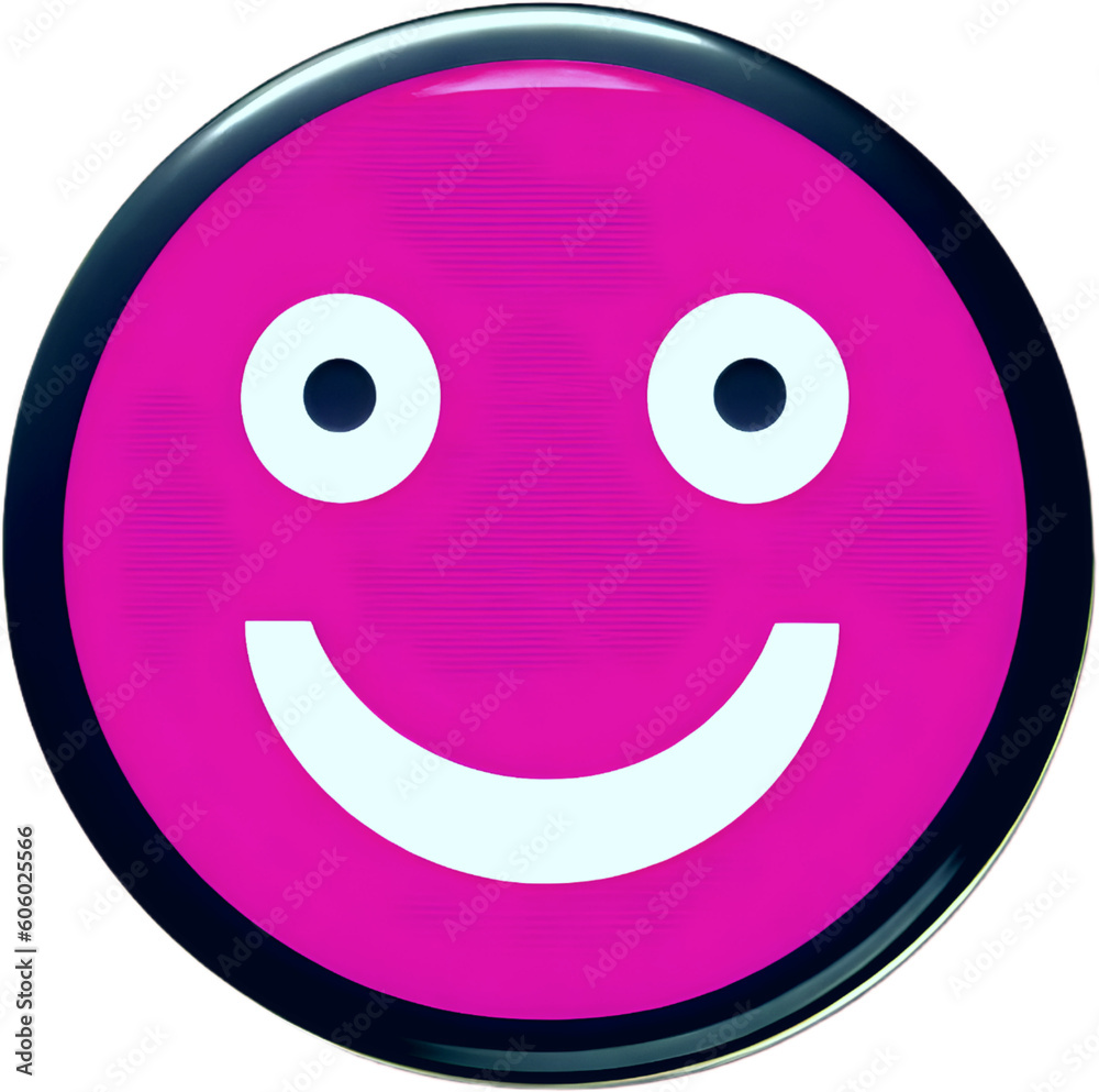 smiley face icon transparent background Stock Illustration | Adobe Stock
