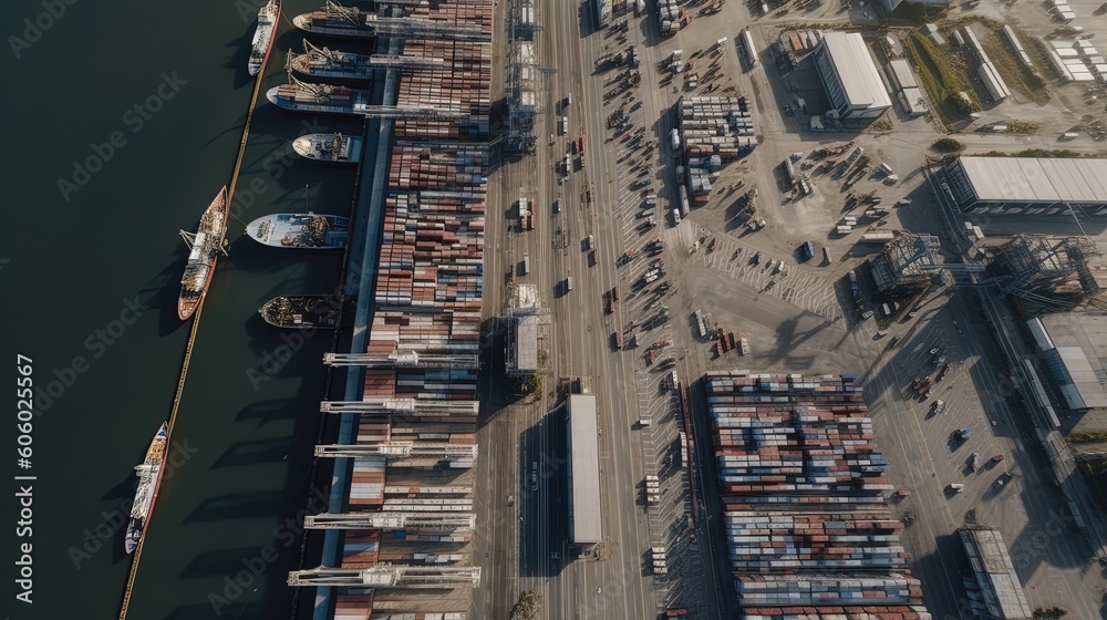 The impressive drone footage captures the sprawling expanse of a ...