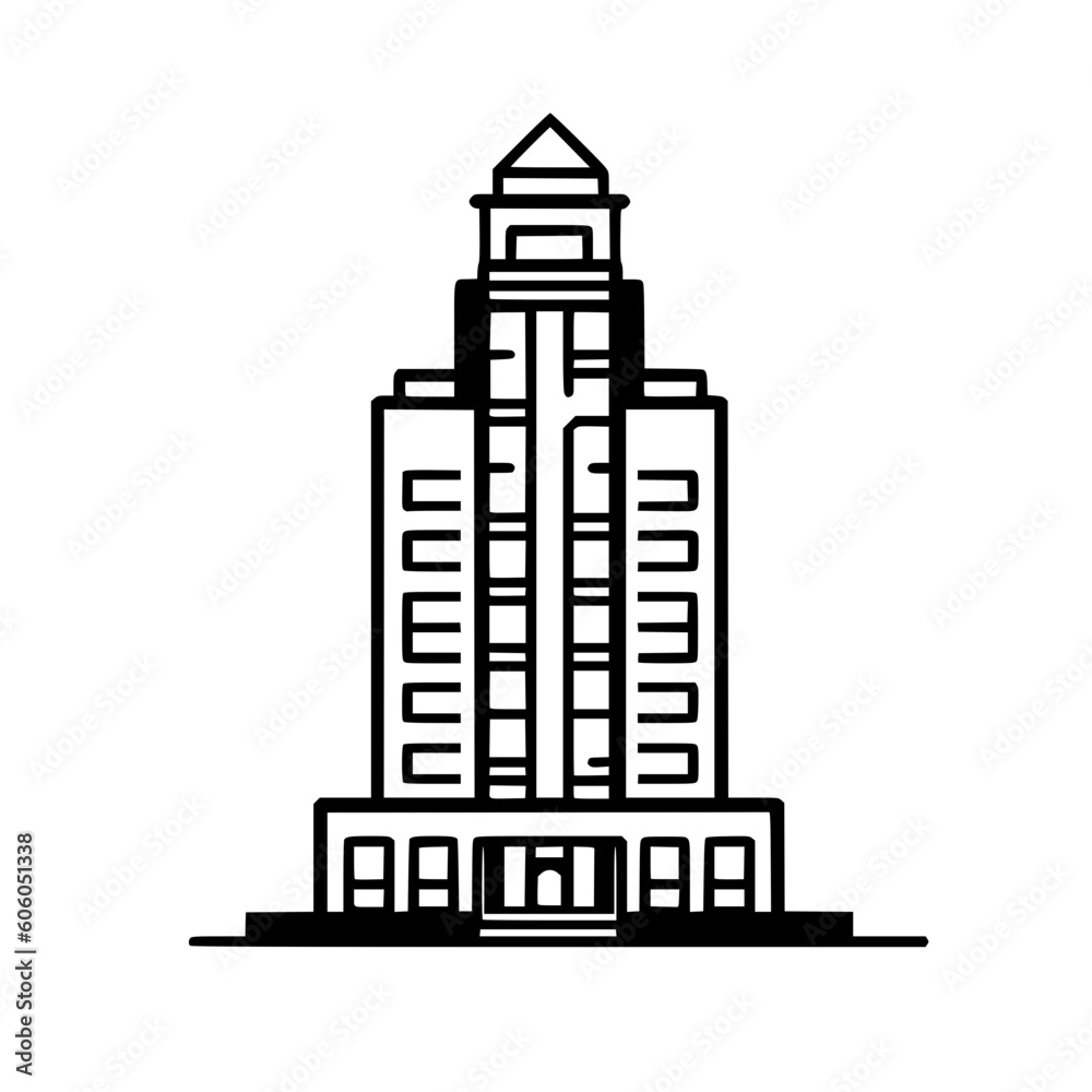 Building vector illustration isolated on transparent background Stock ...