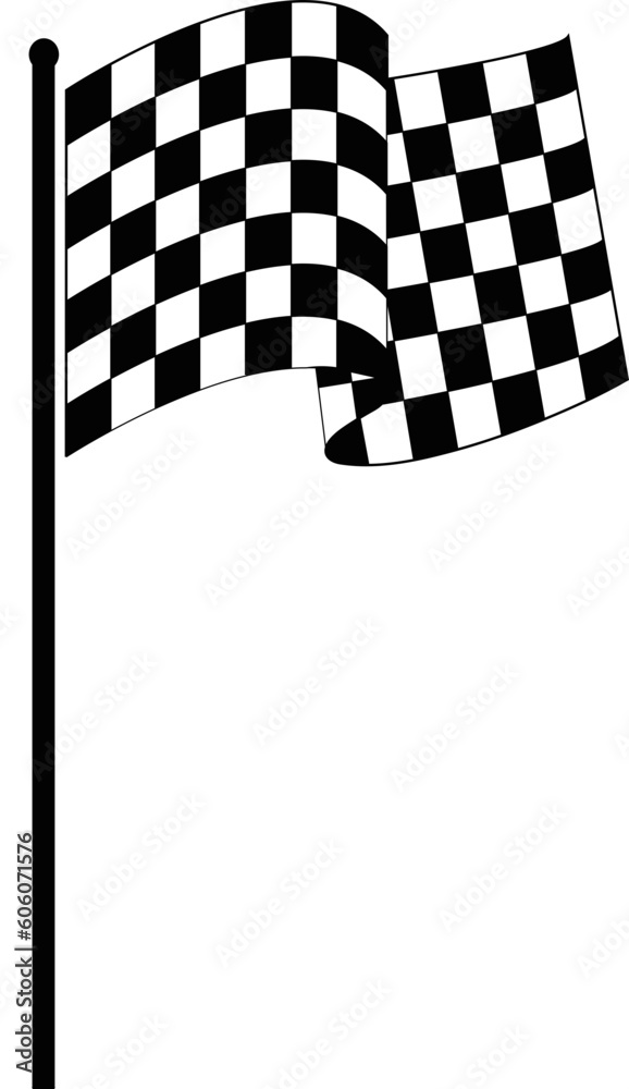 checkered flag svg vector file , resizable , isolated on white ...