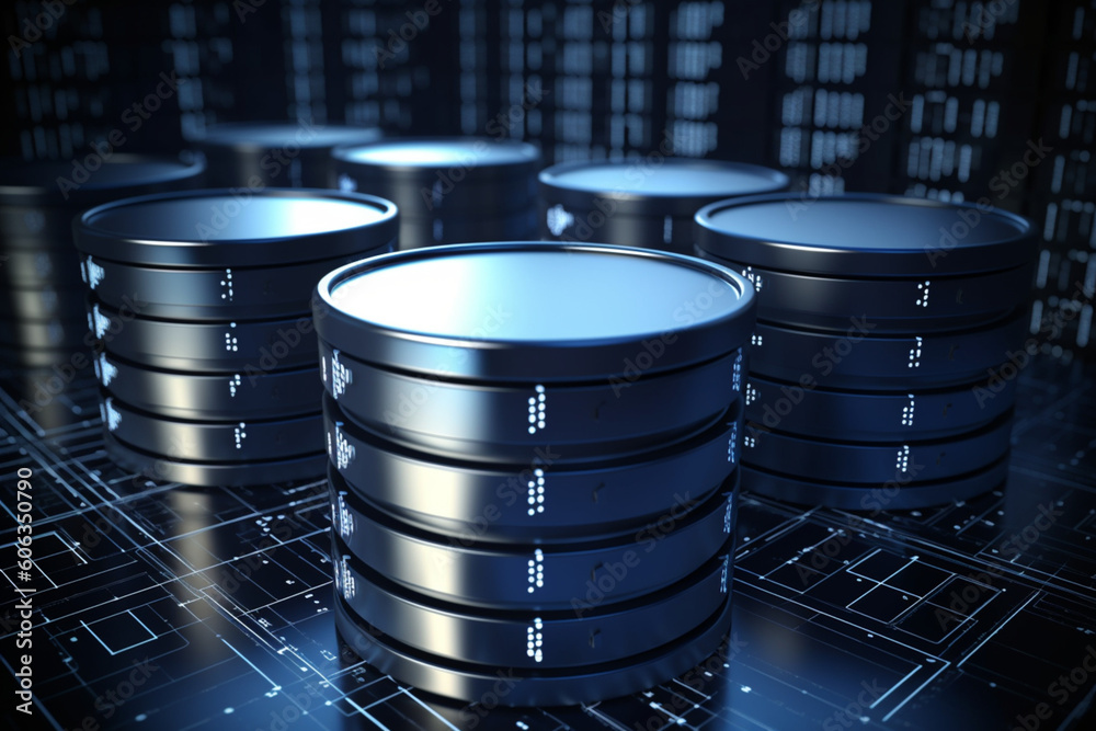 Multiple database is placed on Relational database tables with server ...