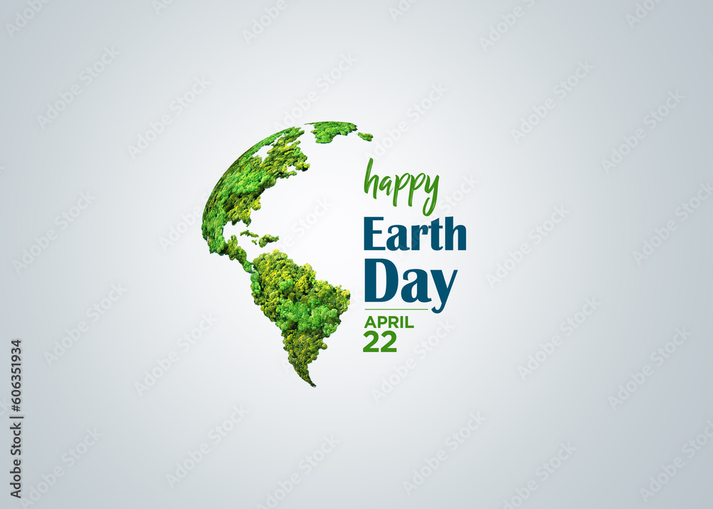 Beat plastic pollution - World Environment day concept 3d design. Happy ...