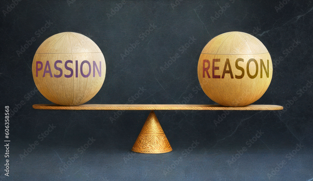 Passion and Reason in balance - a metaphor showing the importance of ...