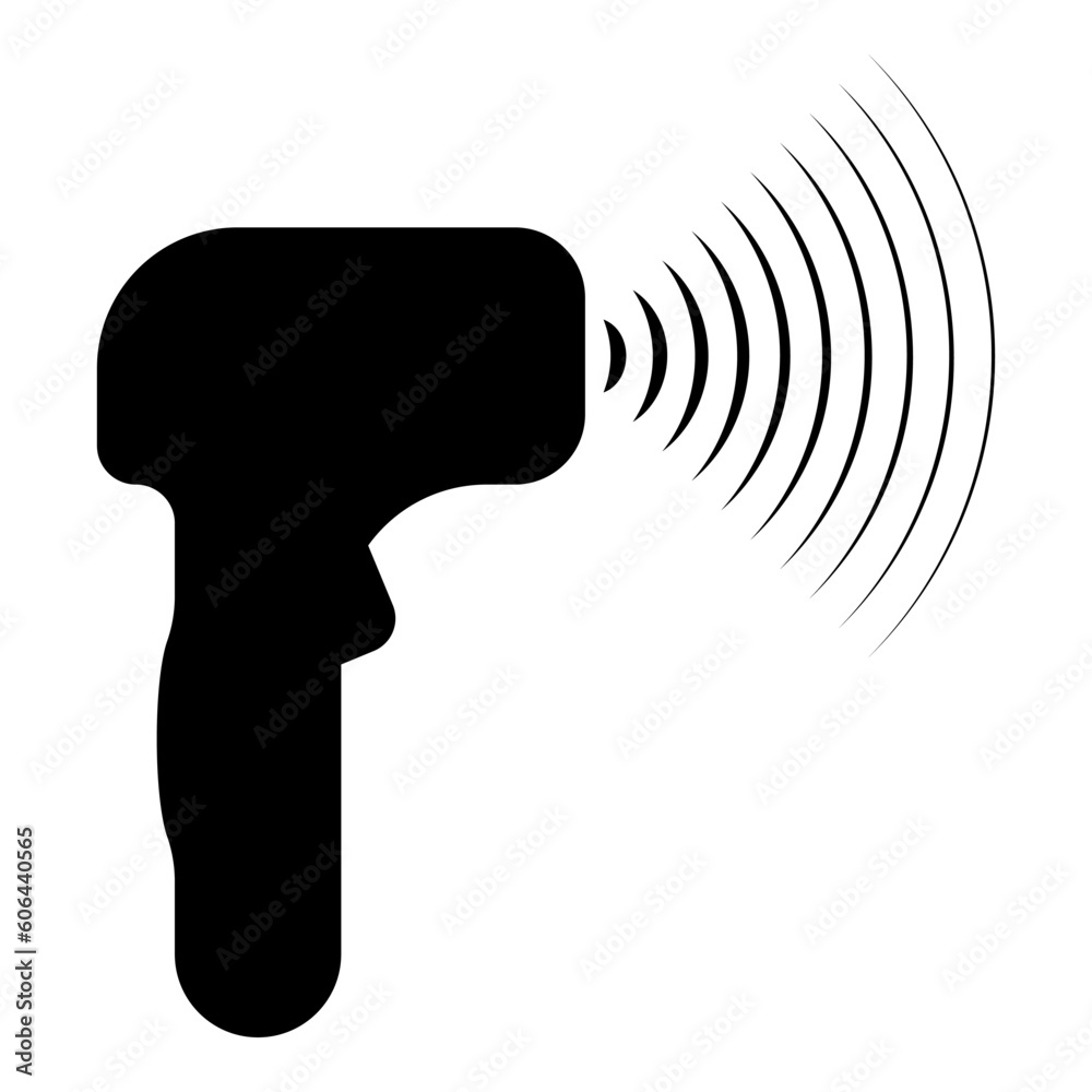 Emitter of waves electron gun manual thermometer forehead infrared ...