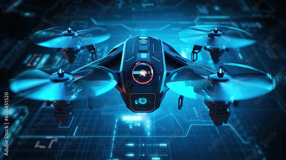 Futuristic drone background.Hud,GUI for game background design ...