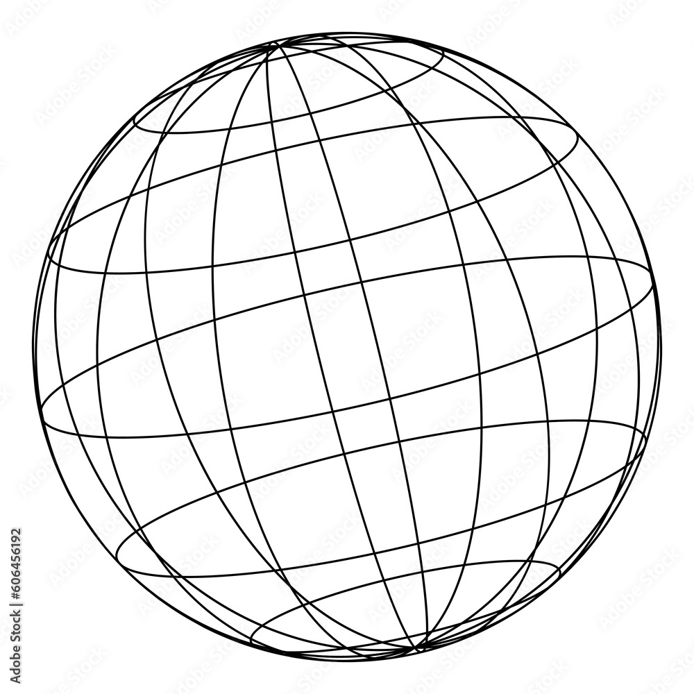 Set of Abstract geometric shapes trending futuristic line design elements, infographic shapes ...