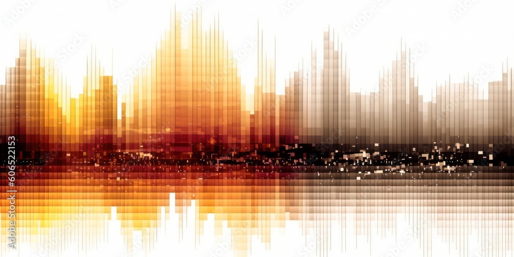Seismological lines when measuring earthquakes. Seismological activity ...
