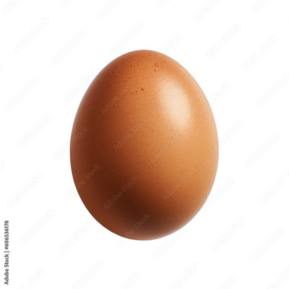 An egg on a transparent background, Generative AI Stock Illustration ...