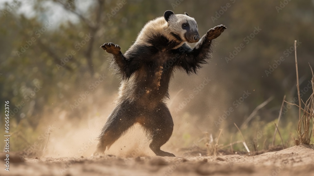 Through a close-up lens, the frenzied chaos of badger fights reveals ...