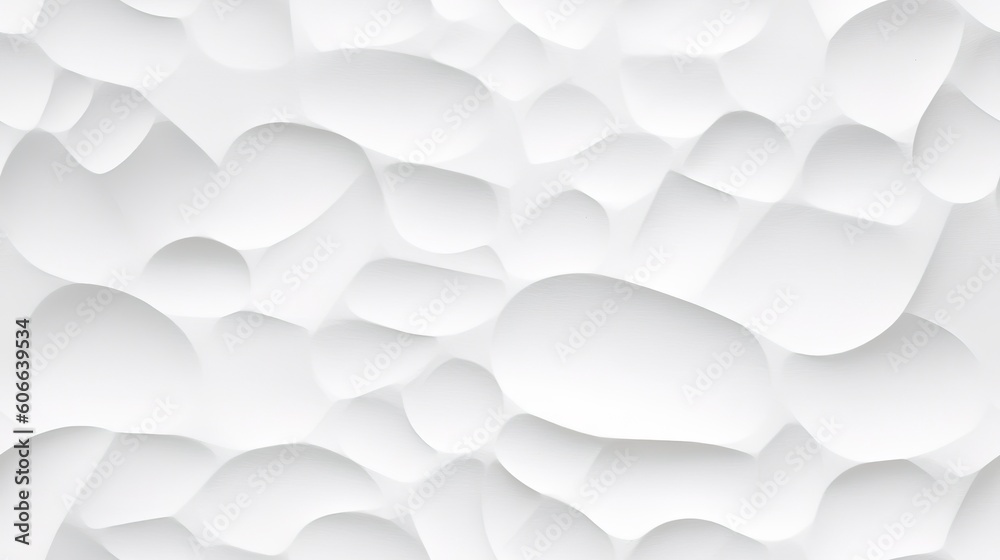 Grunge wrinkled white color paper textured background, generate ai ...