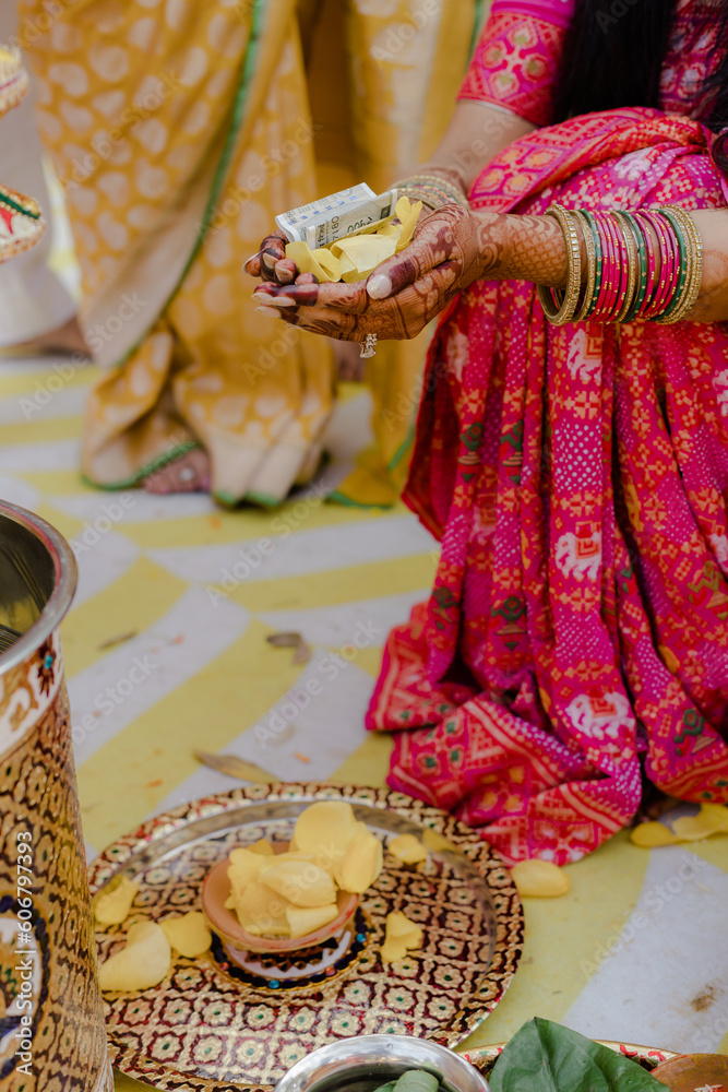 Puja or Pooja thali for worshipping God in Hindu religion Stock Photo ...