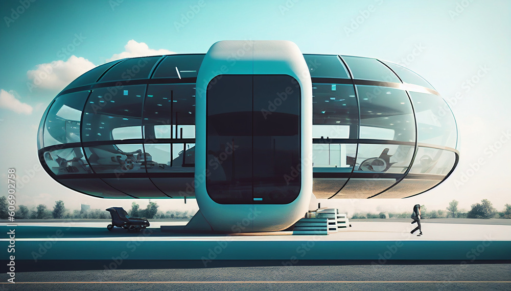 Future mobility as a service transportation hub for public multimodal ...
