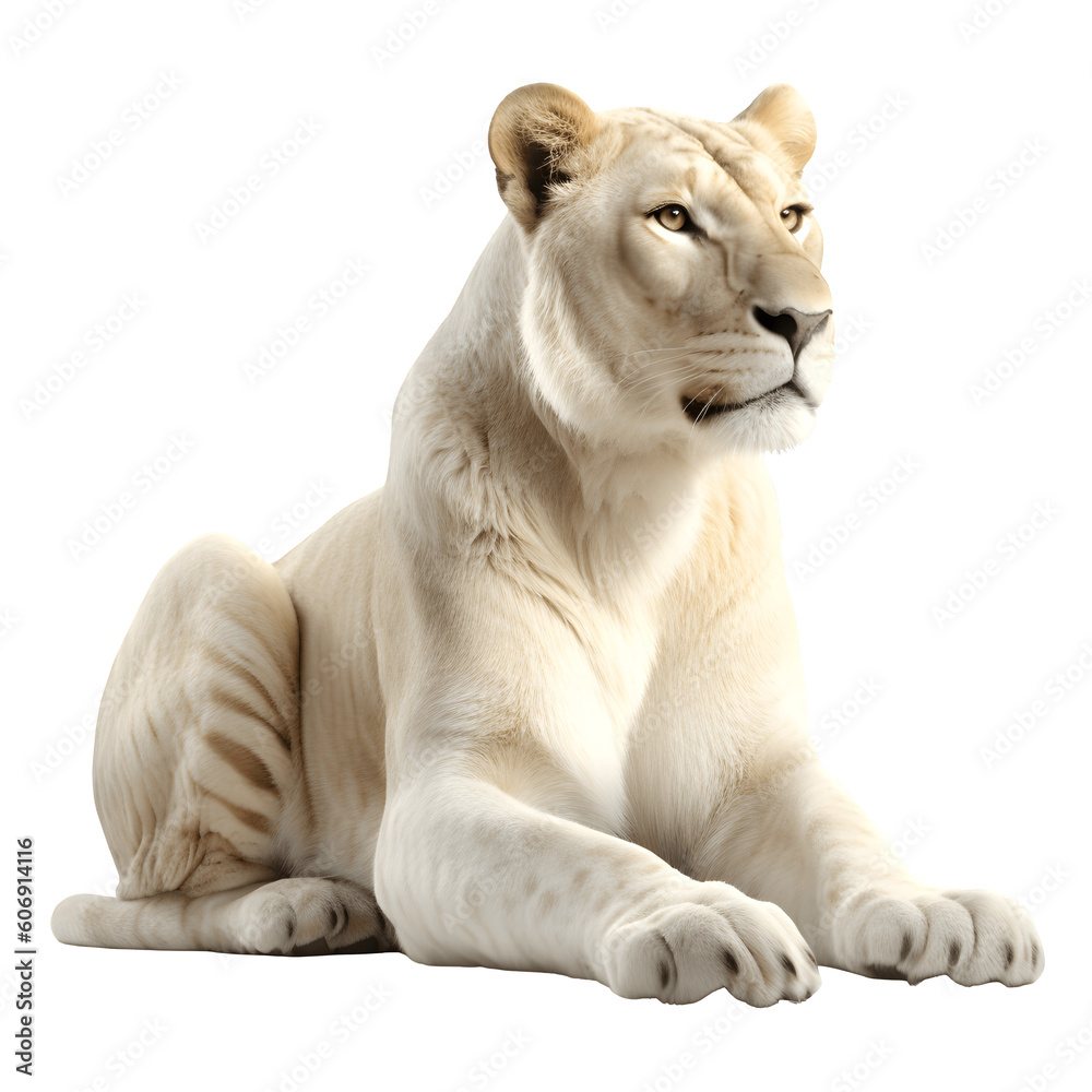 liger png file. Transparent Background with generative ai Stock ...