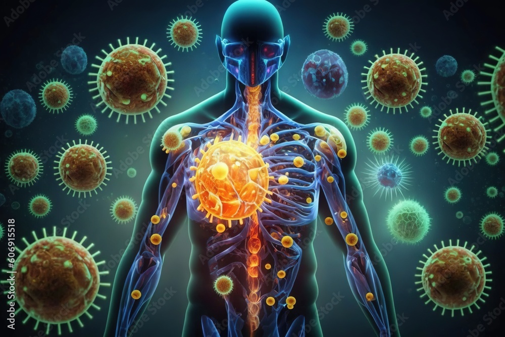 The immune system. Immunity. Natural protection of the human body ...
