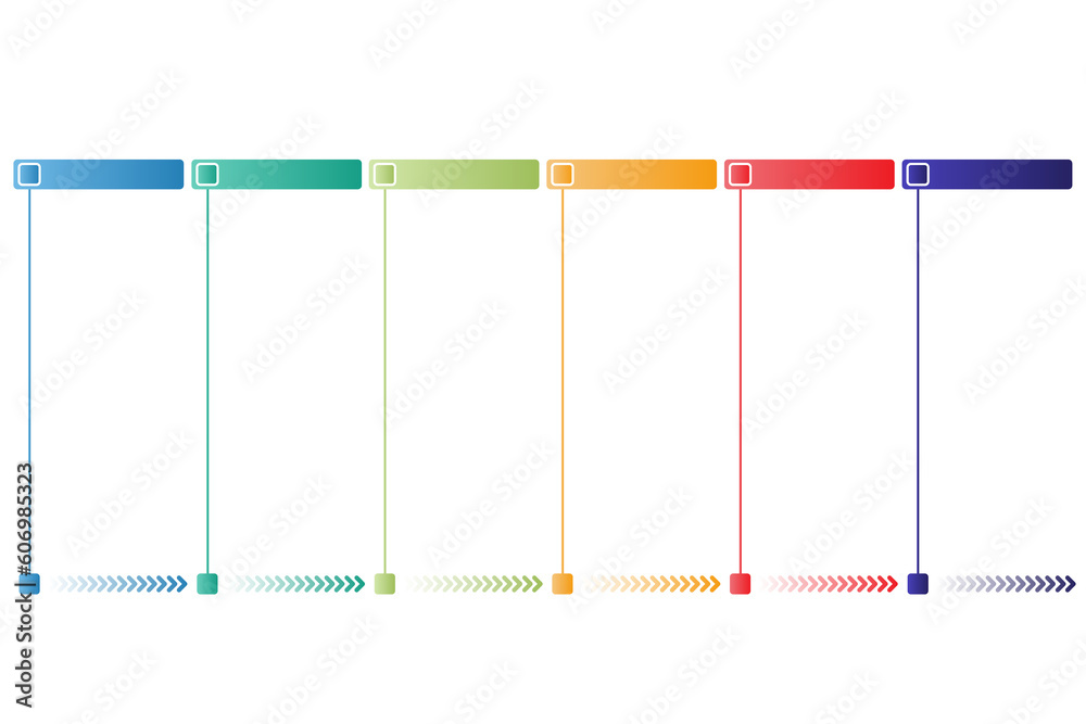 Infographic template for business. Modern Timeline diagram with journey ...
