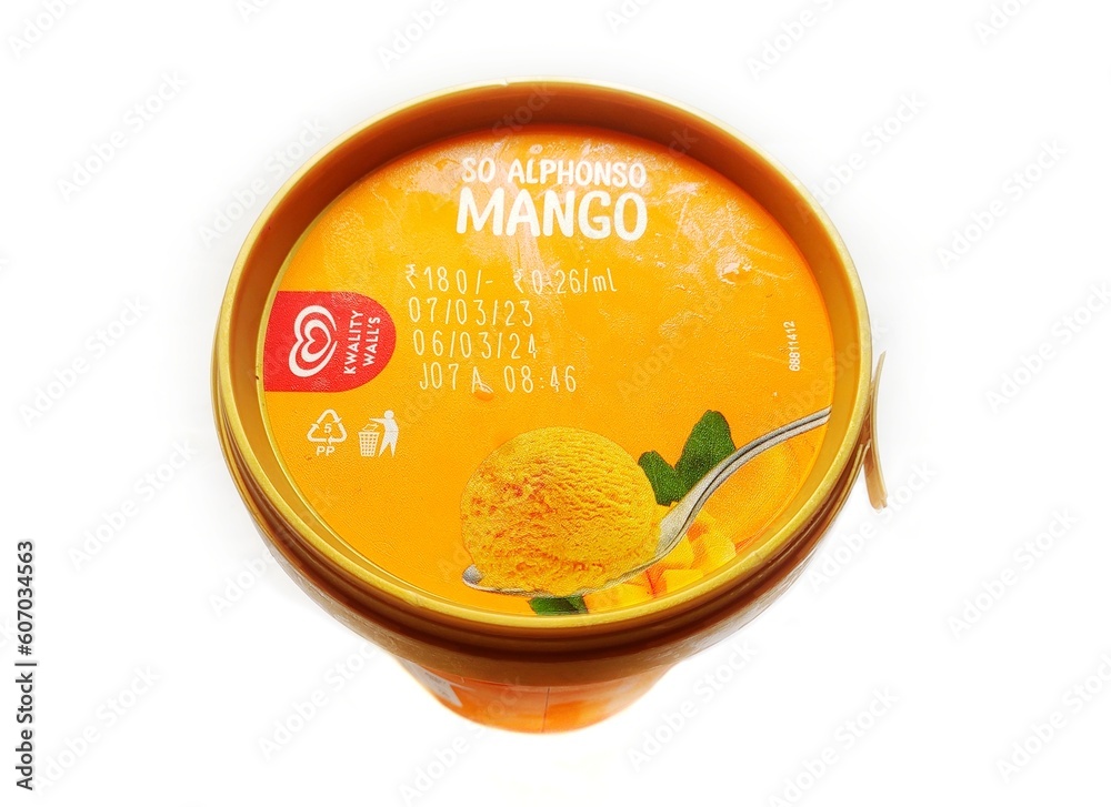 Guwahati, Assam, India - May 15, 2023 : Famous ice cream brand So ...